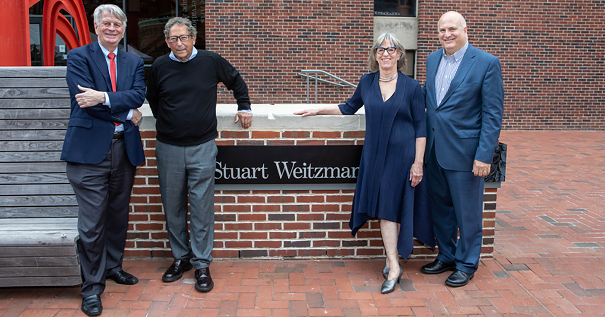 Weitzman Plaza dedicated as ‘one of Penn’s great gathering places ...