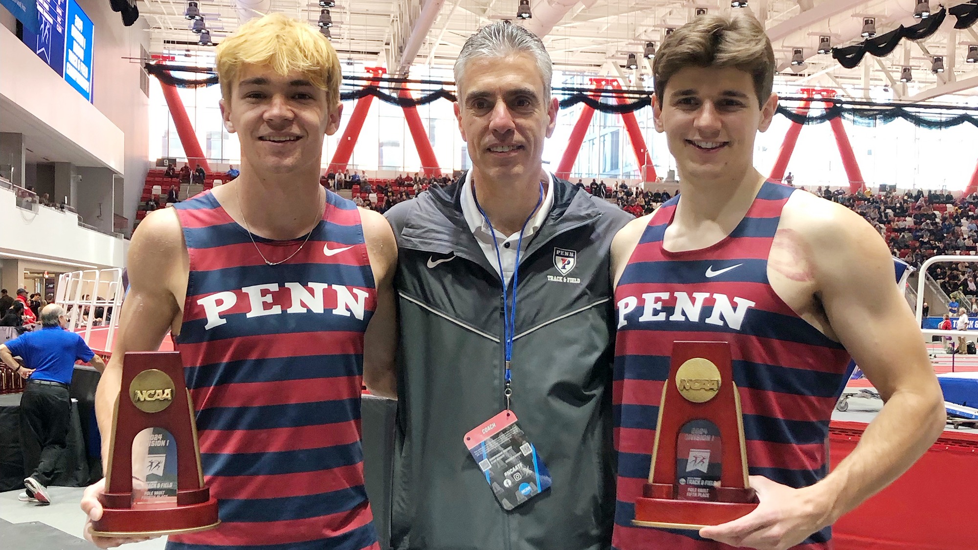 Rhoads breaks 31-year-old school record in pole vault | Penn Today