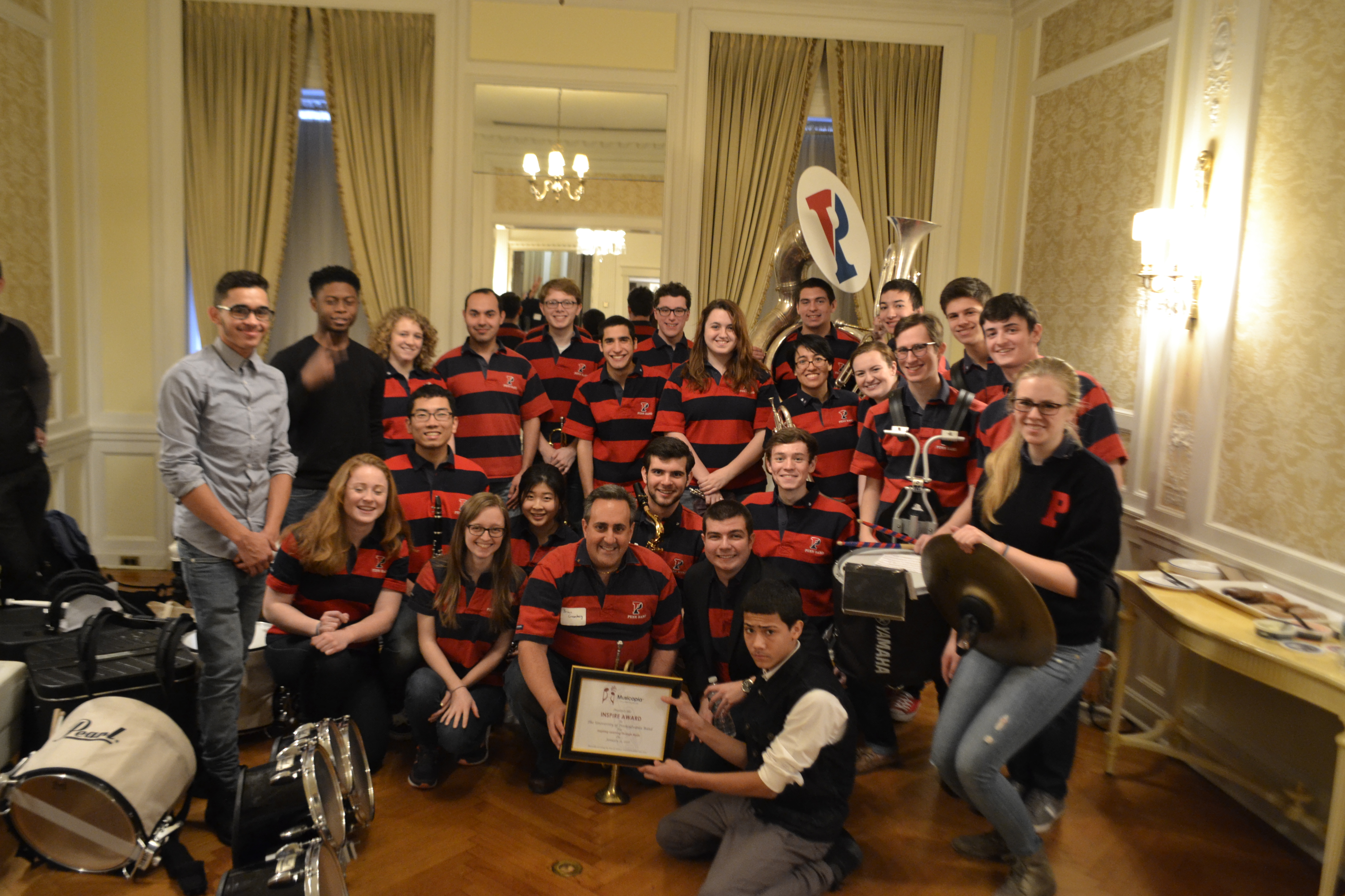 Penn Band Receives Musicopia Inspire Award | Penn Today